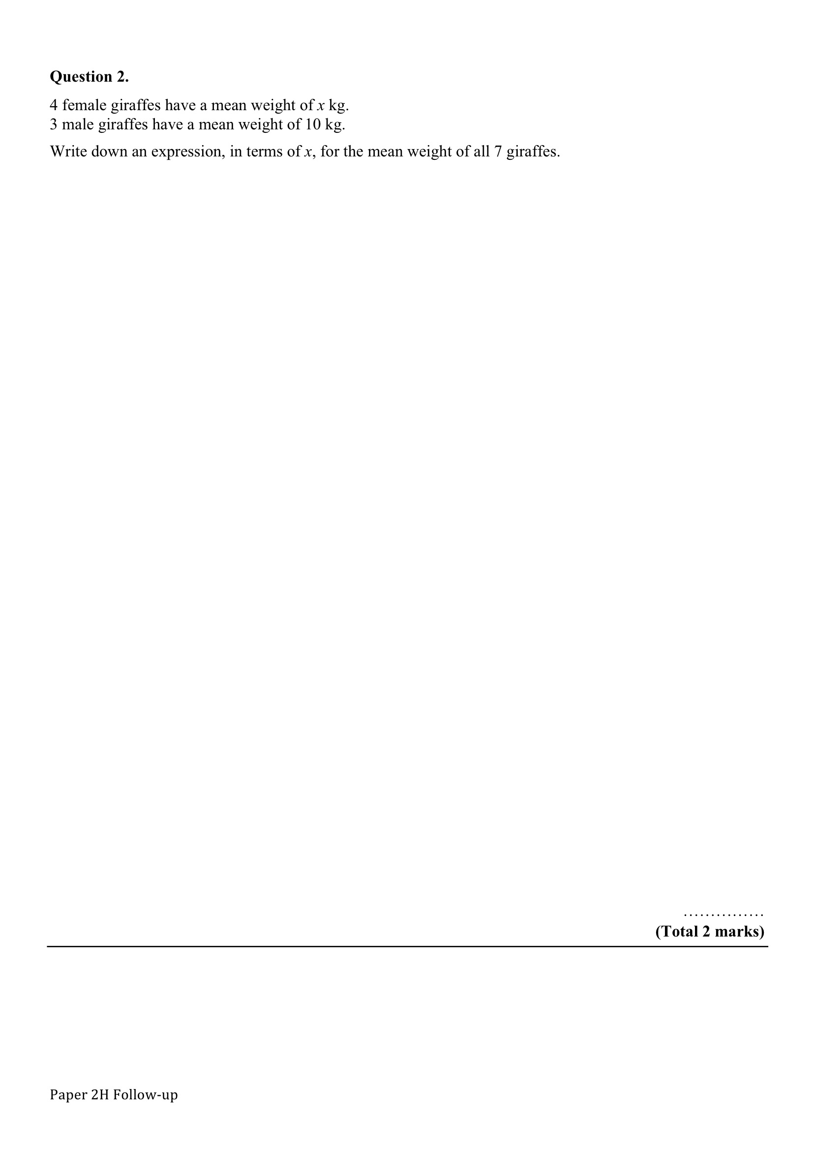 2H 02 – BossMaths.com