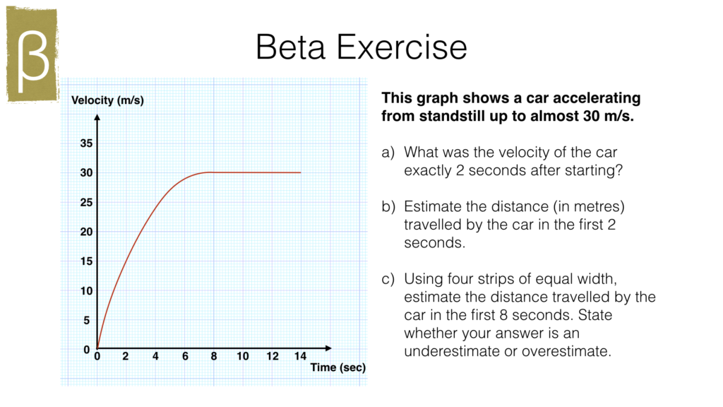 A15c – Interpreting gradients and areas under kinematic graphs – BossMaths.com