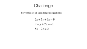 A19a – Solving two linear simultaneous equations algebraically by elimination – BossMaths.com