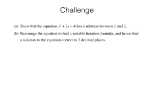 A20a – Finding approximate solutions to equations numerically using ...