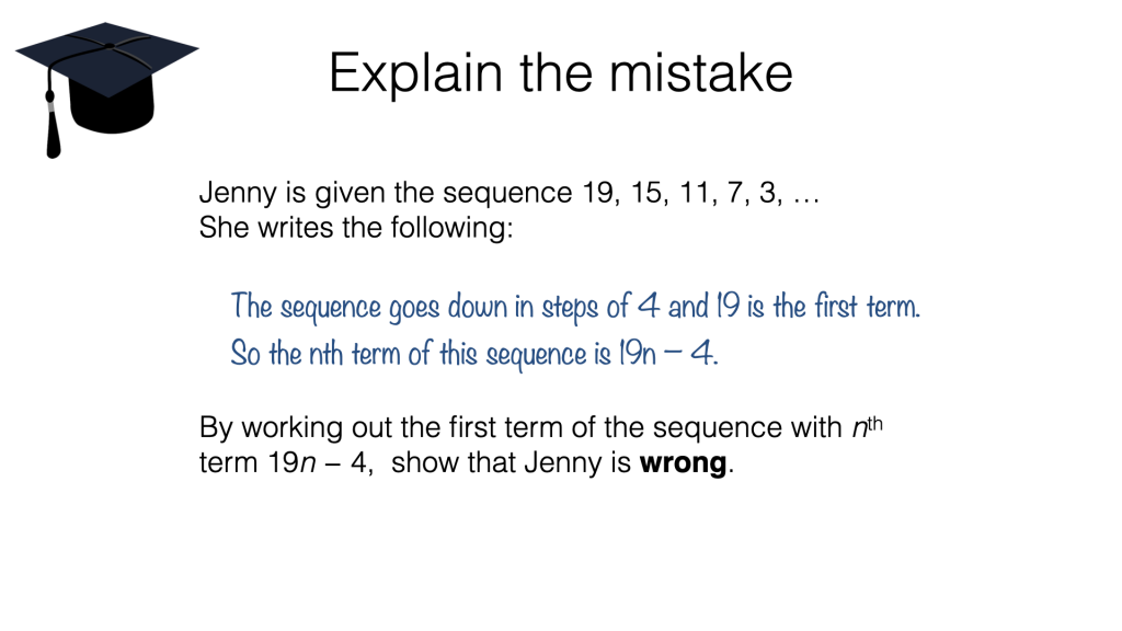 A23a – Generating terms of a sequence from either a term-to-term or a position-to-term rule ...