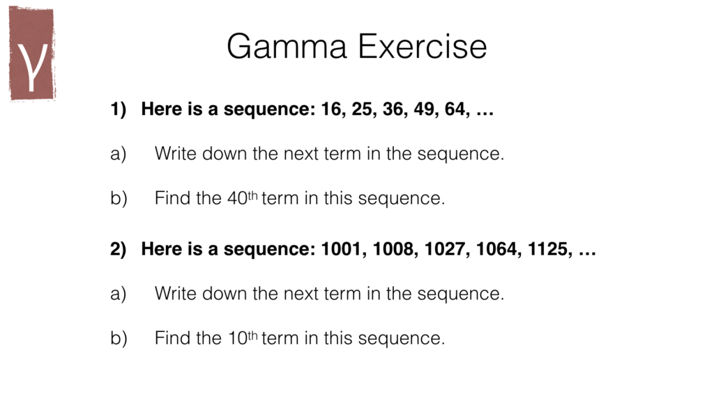 A24a – Recognising and using square, cube and triangular numbers – BossMaths.com
