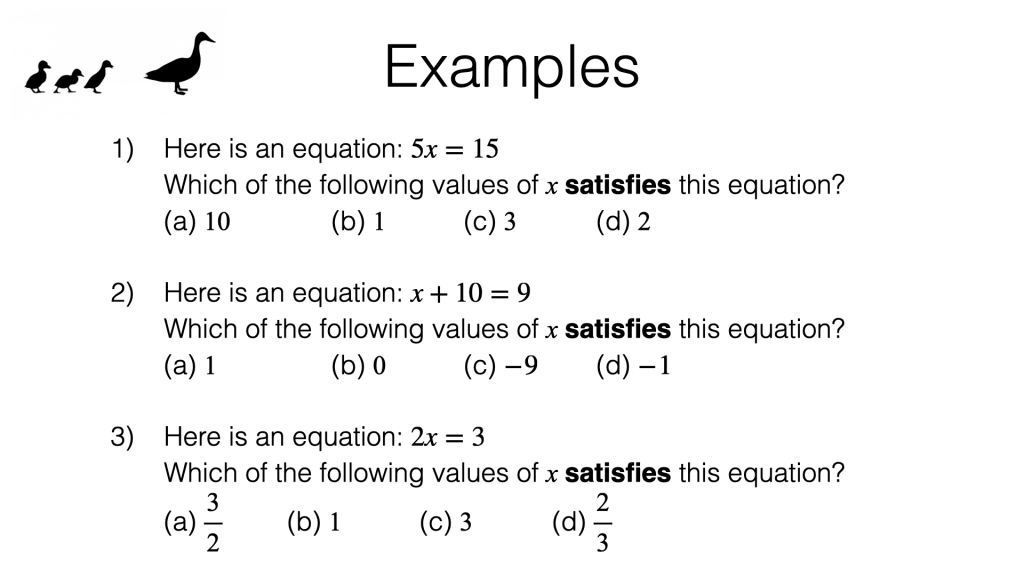 A2a – Substituting numerical values and expressions into formulae and ...