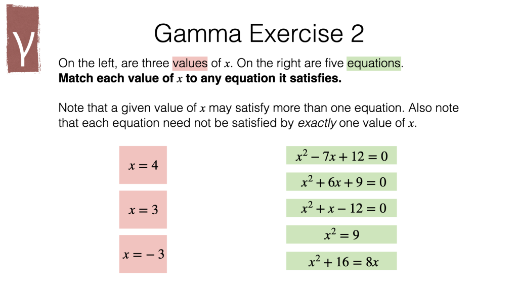 A2a – Substituting numerical values and expressions into formulae and ...