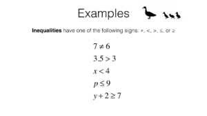 A3a – Understanding and using the concepts of expressions, equations ...