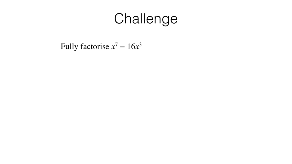 A4e – Factorising quadratics – BossMaths.com