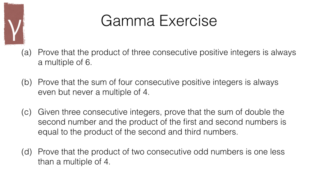 A6b – Using algebra to construct proofs – BossMaths.com