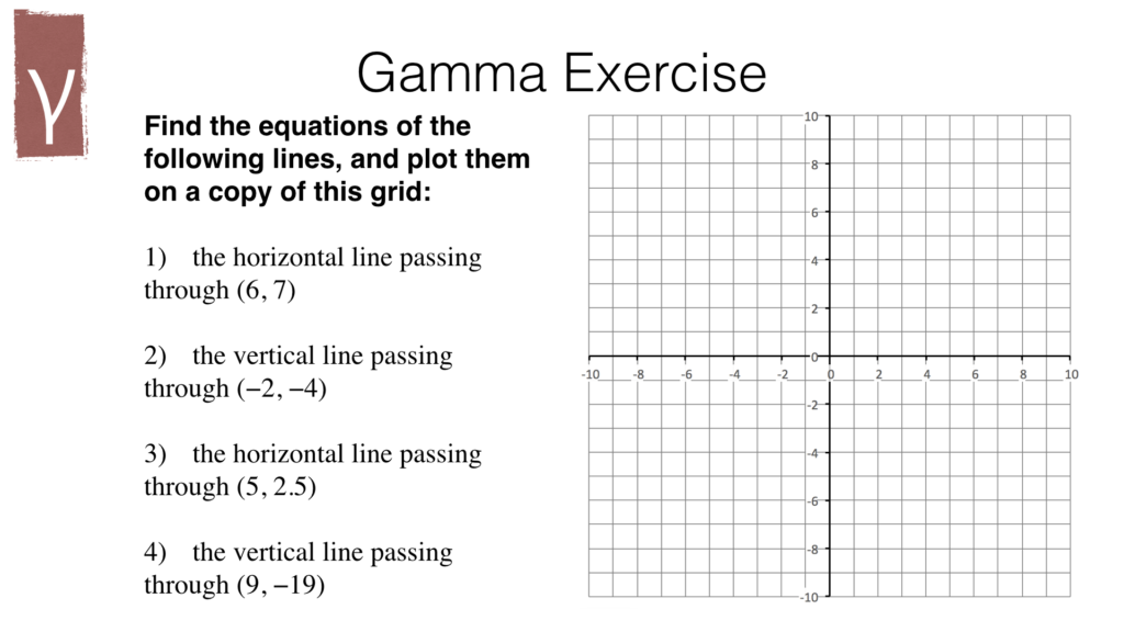 A9a – Plotting straight line graphs – BossMaths.com