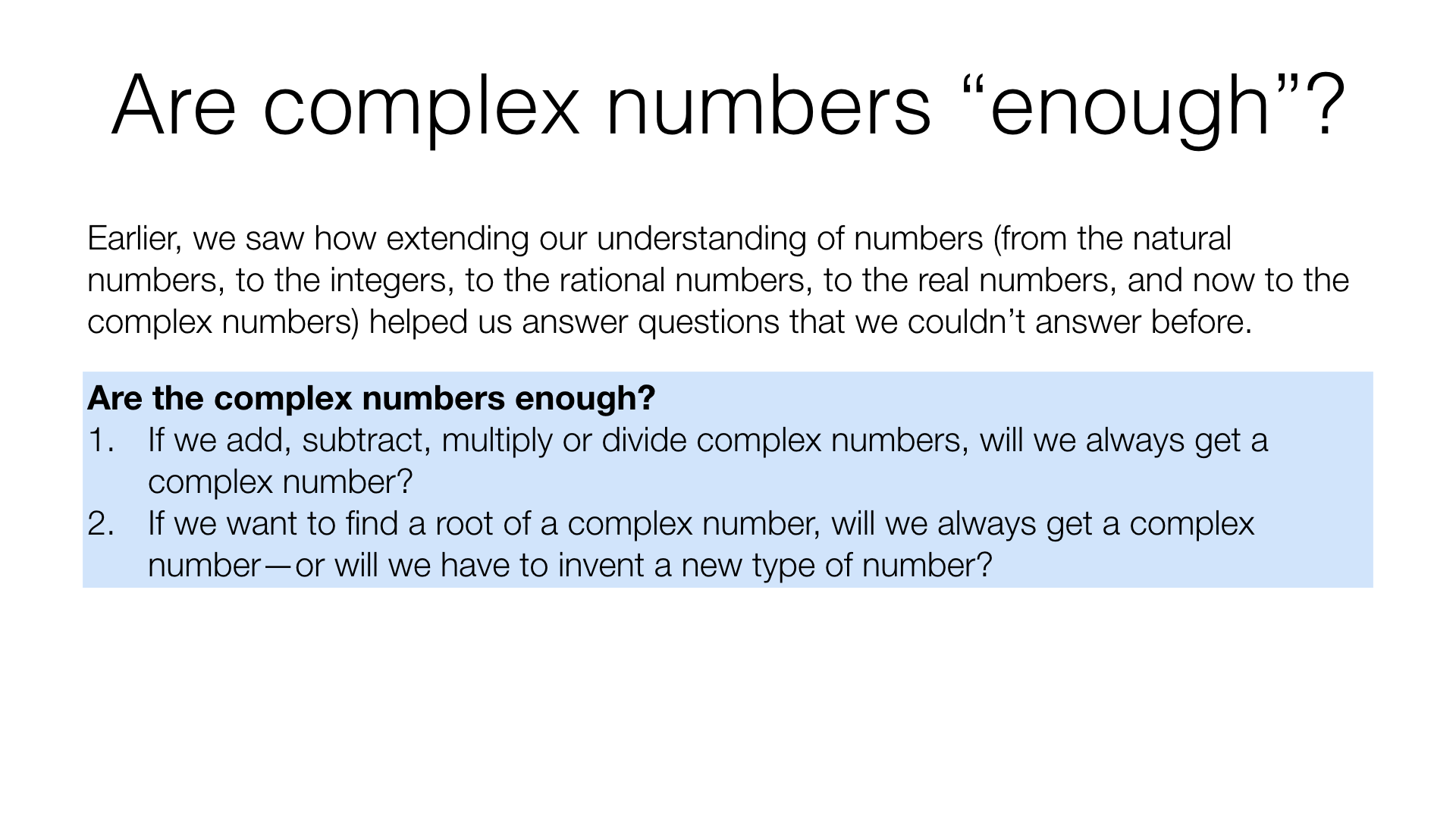 Enrichment 11 – imaginary.016 – BossMaths.com