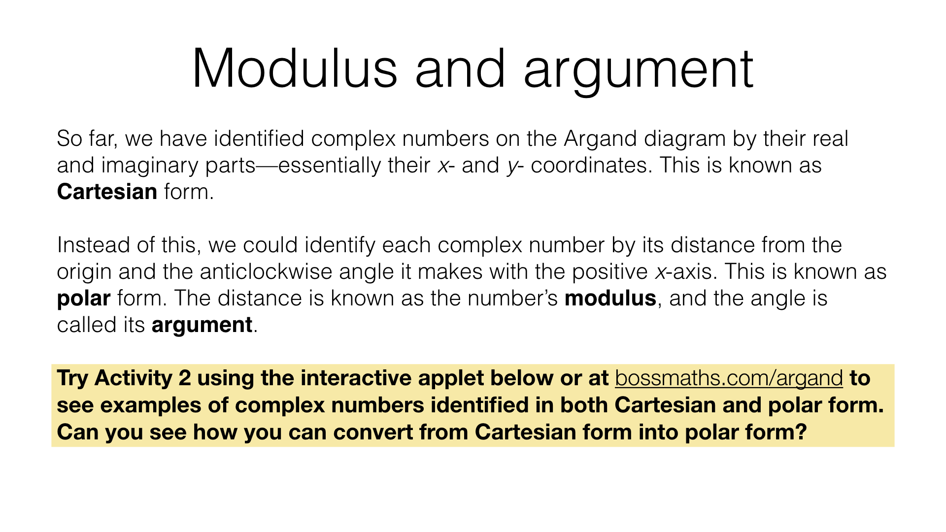 Enrichment 11 – imaginary.019 – BossMaths.com