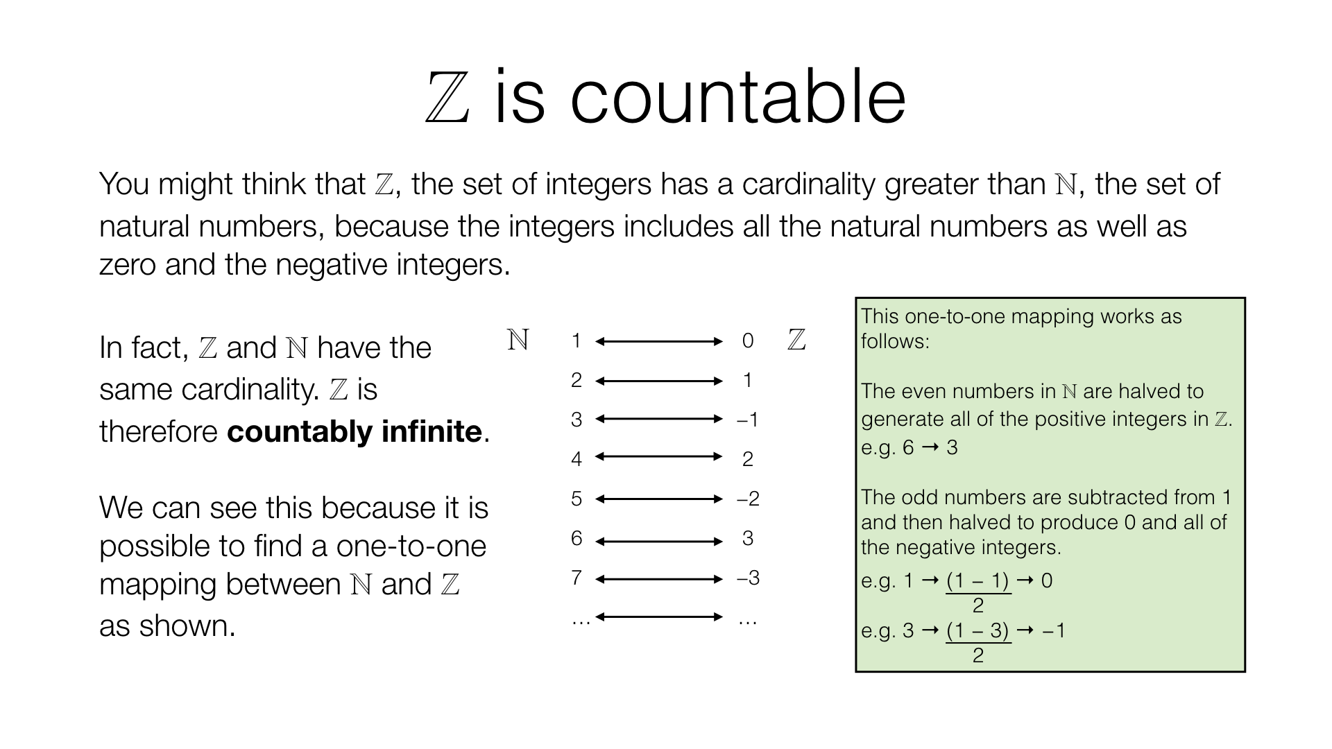 Enrichment 8 – infinity.016 – BossMaths.com