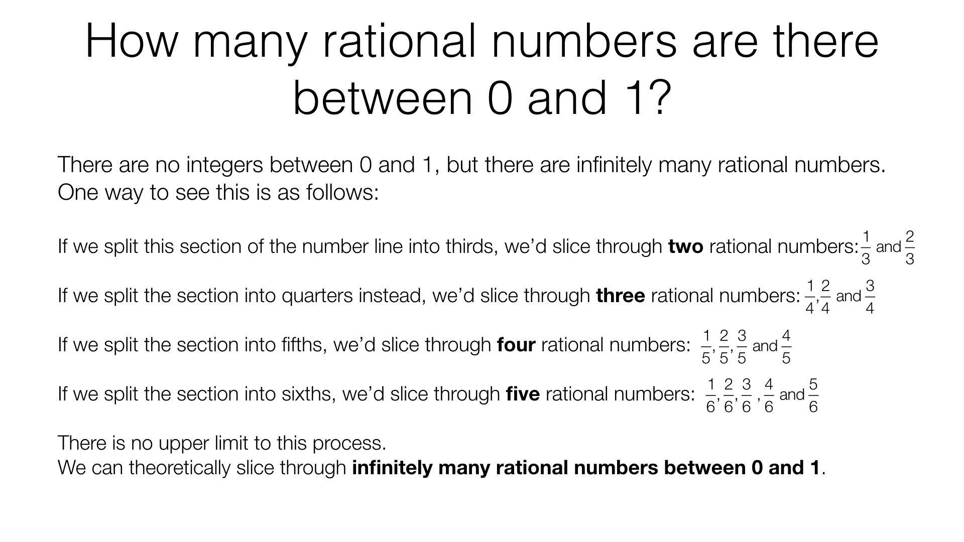 Enrichment 8 – infinity.020 – BossMaths.com
