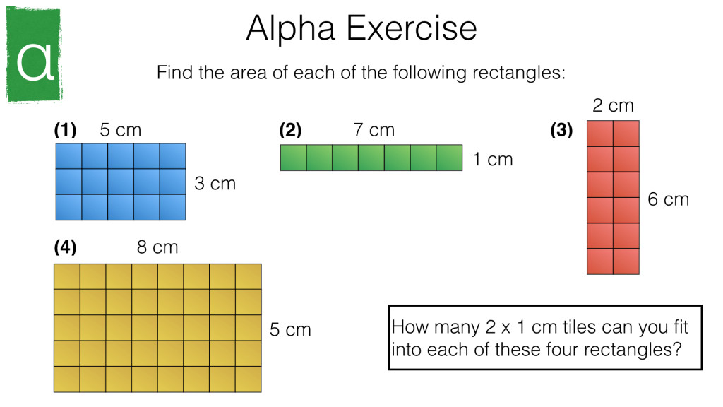 G16a – Area of a rectangle – BossMaths.com