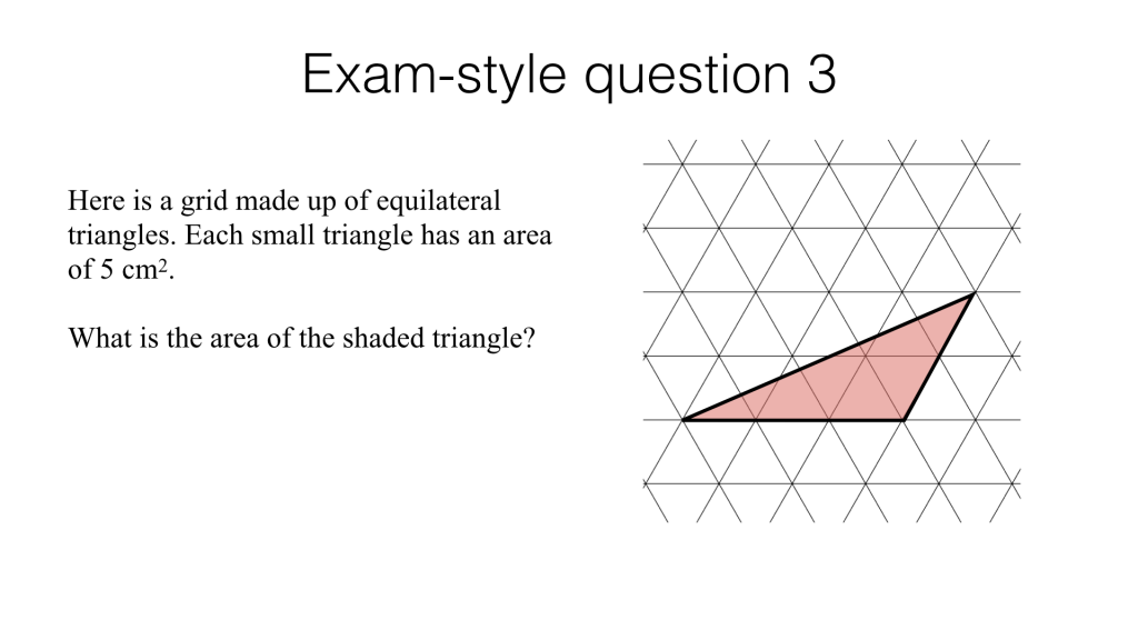 G16c – Area of a triangle – BossMaths.com