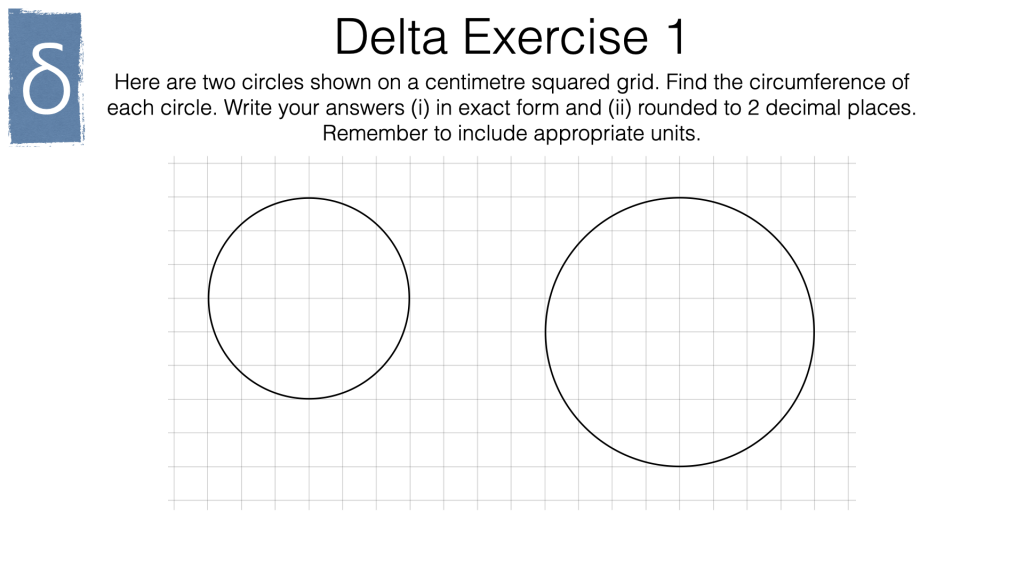 G17b – Circumference of a circle – BossMaths.com