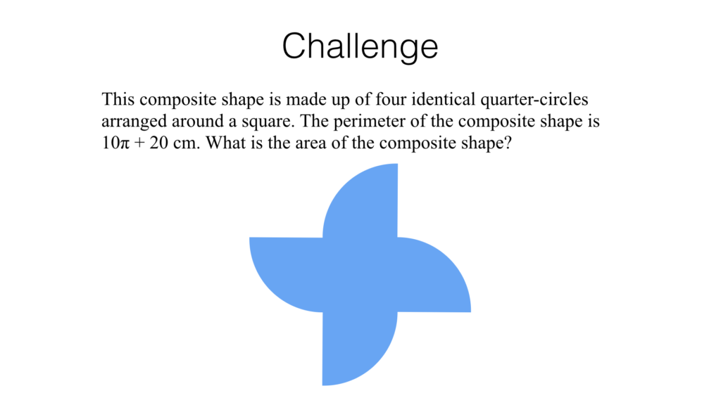 G17e – Perimeter and area of composite shapes made up of polygons and ...