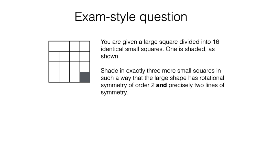 G1d – Rotation symmetry – BossMaths.com