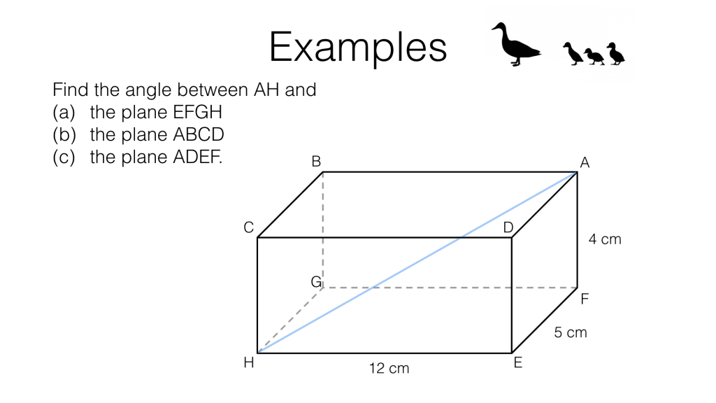G20d – Trigonometry with right-angled triangles in 3D shapes ...