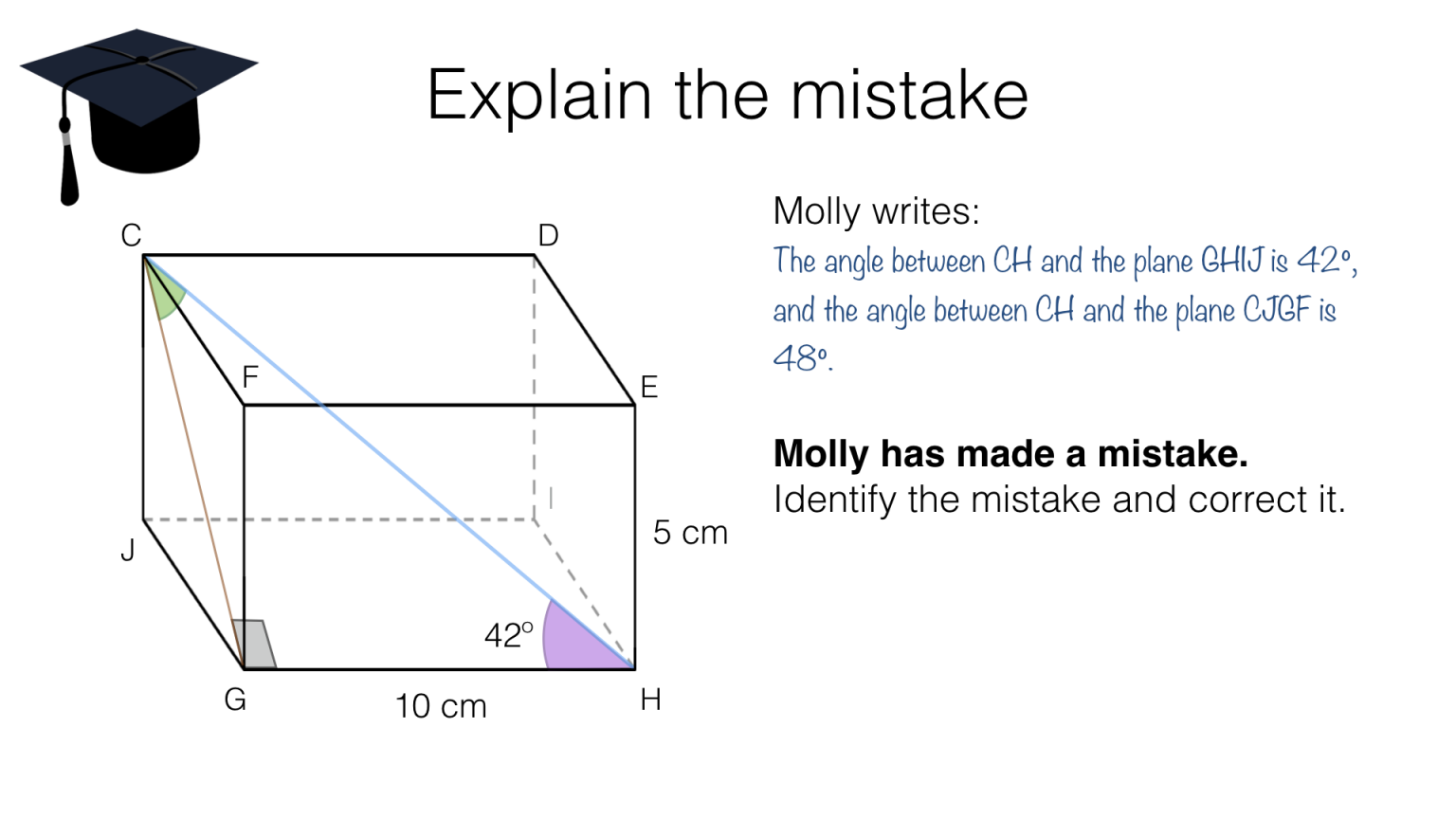 G20d – Trigonometry with right-angled triangles in 3D shapes ...