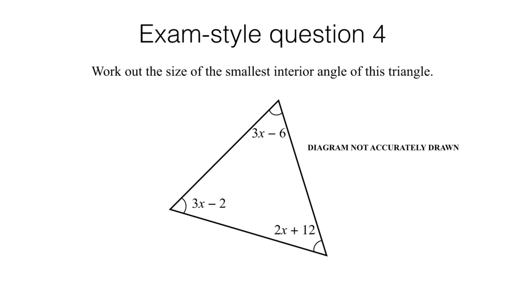 G3c – The sum of angles in a triangle and the angle properties of ...