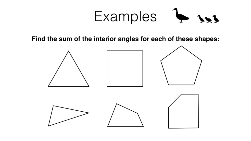 G3c – The sum of angles in a triangle and the angle properties of ...