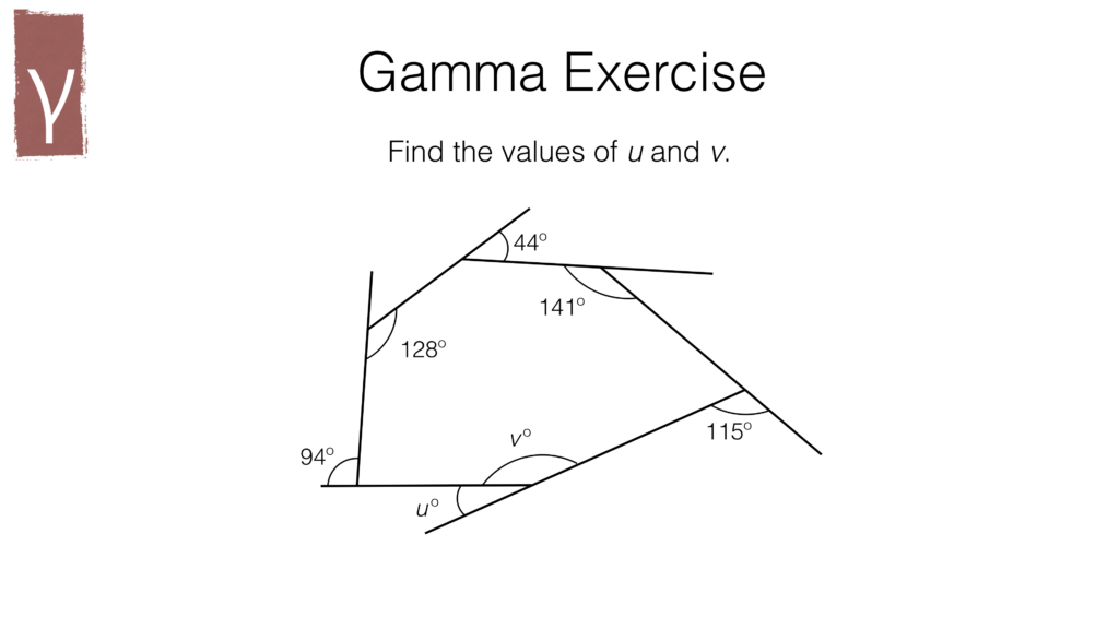 G3c – The sum of angles in a triangle and the angle properties of ...