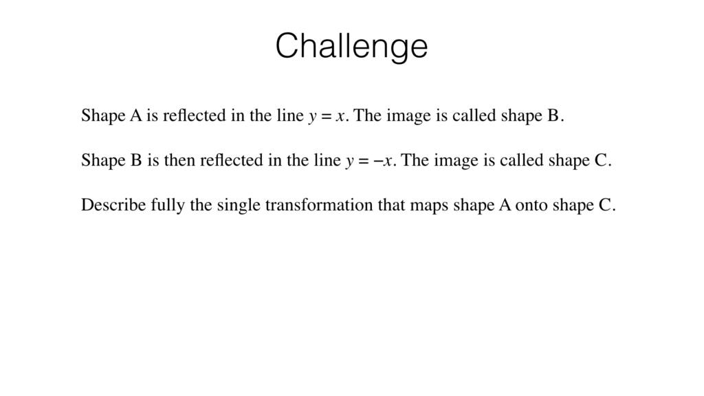 G7c – Reflection – BossMaths.com