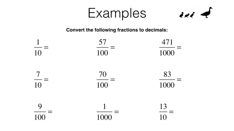 N10a – Converting terminating decimals into fractions and vice versa ...