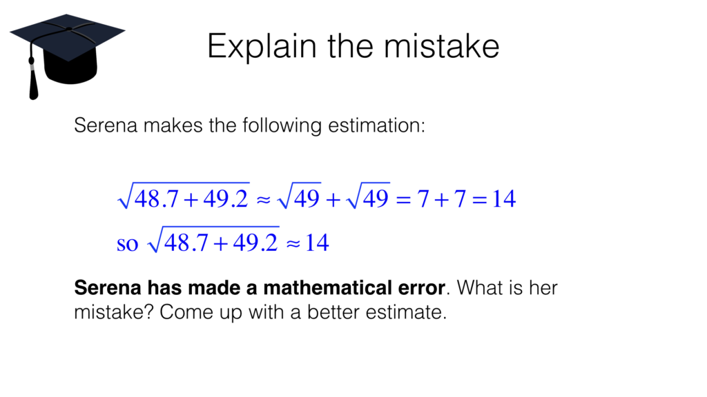 N14a – Estimating answers, and checking calculations by using ...