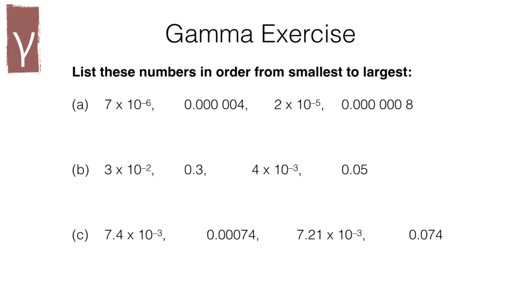 N9a – Converting between normal numbers and standard form – BossMaths.com