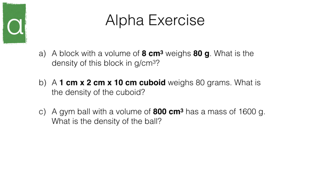 R11a – Using compound units: speed and density – BossMaths.com