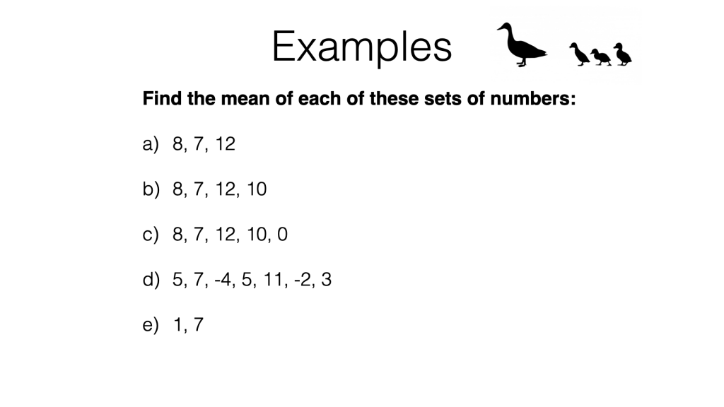 S4b – Mean – BossMaths.com