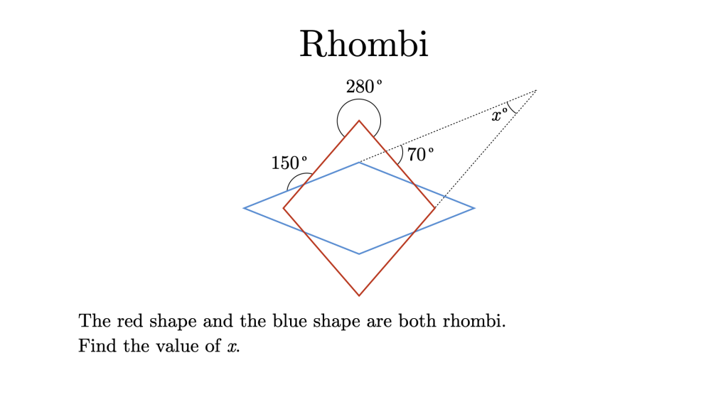 rhombi – BossMaths.com